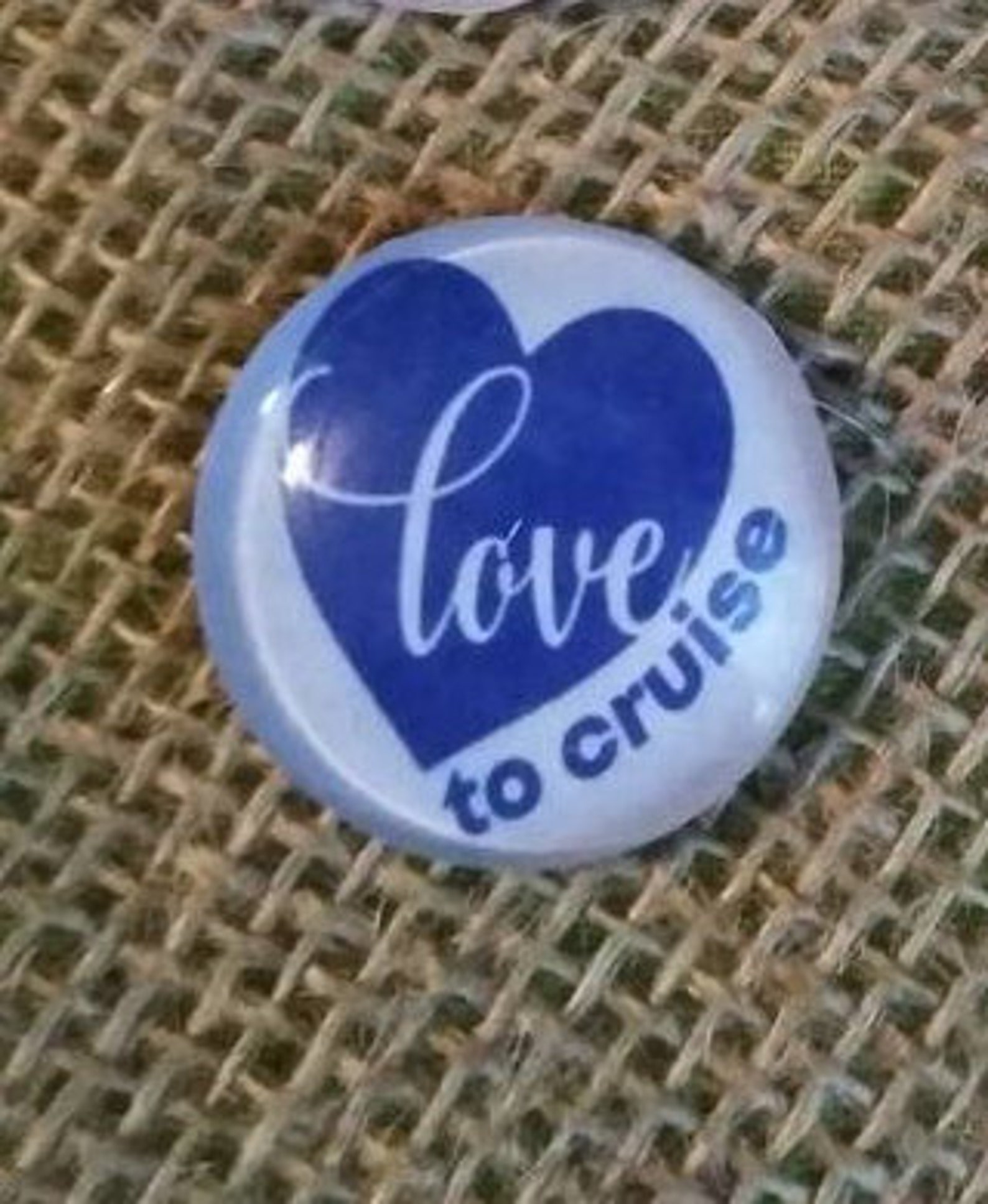 Love to Cruise Magnets Ship Faced Magnets anchors Away | Etsy