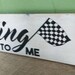 Racing Sign Race Car Fan Sign Dirt Track Racing Sign - Etsy