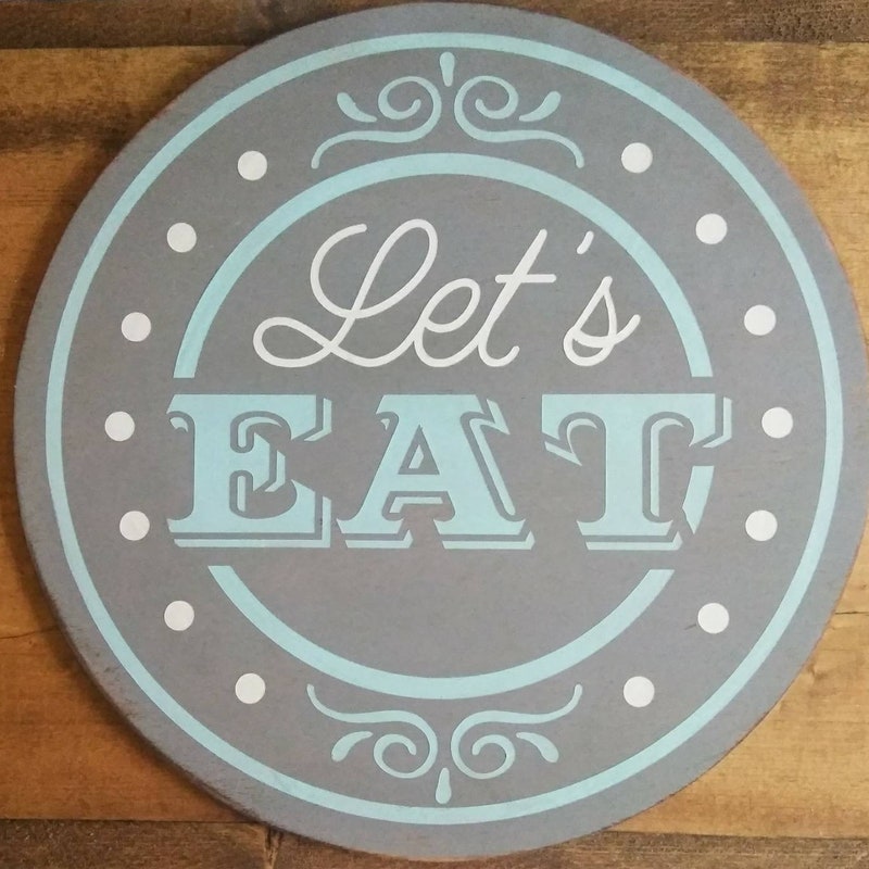 Eat Sign - Etsy