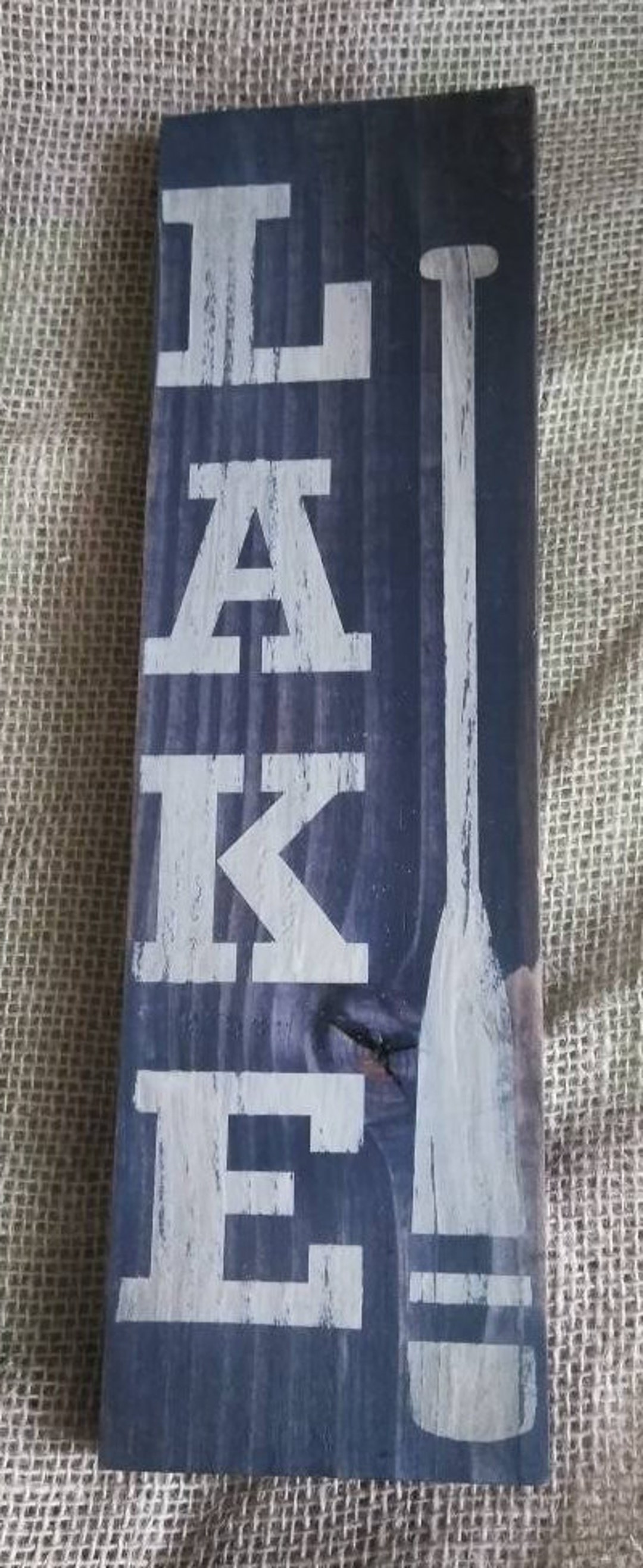 Lake Sign - Paddle Sign - Lake House Sign - Wood Sign - Lake Life Sign ...