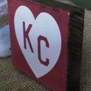 Kansas City Sign - Kansas City Chiefs Sign - Red Sign - Kansas City ...