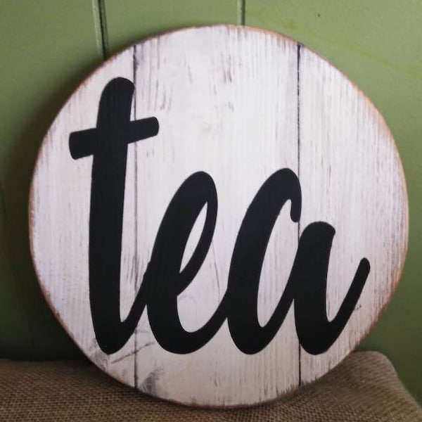 Tea Sign - Etsy