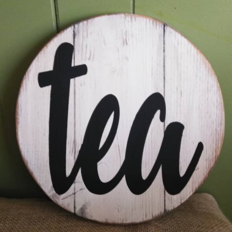 Tea Sign - Etsy