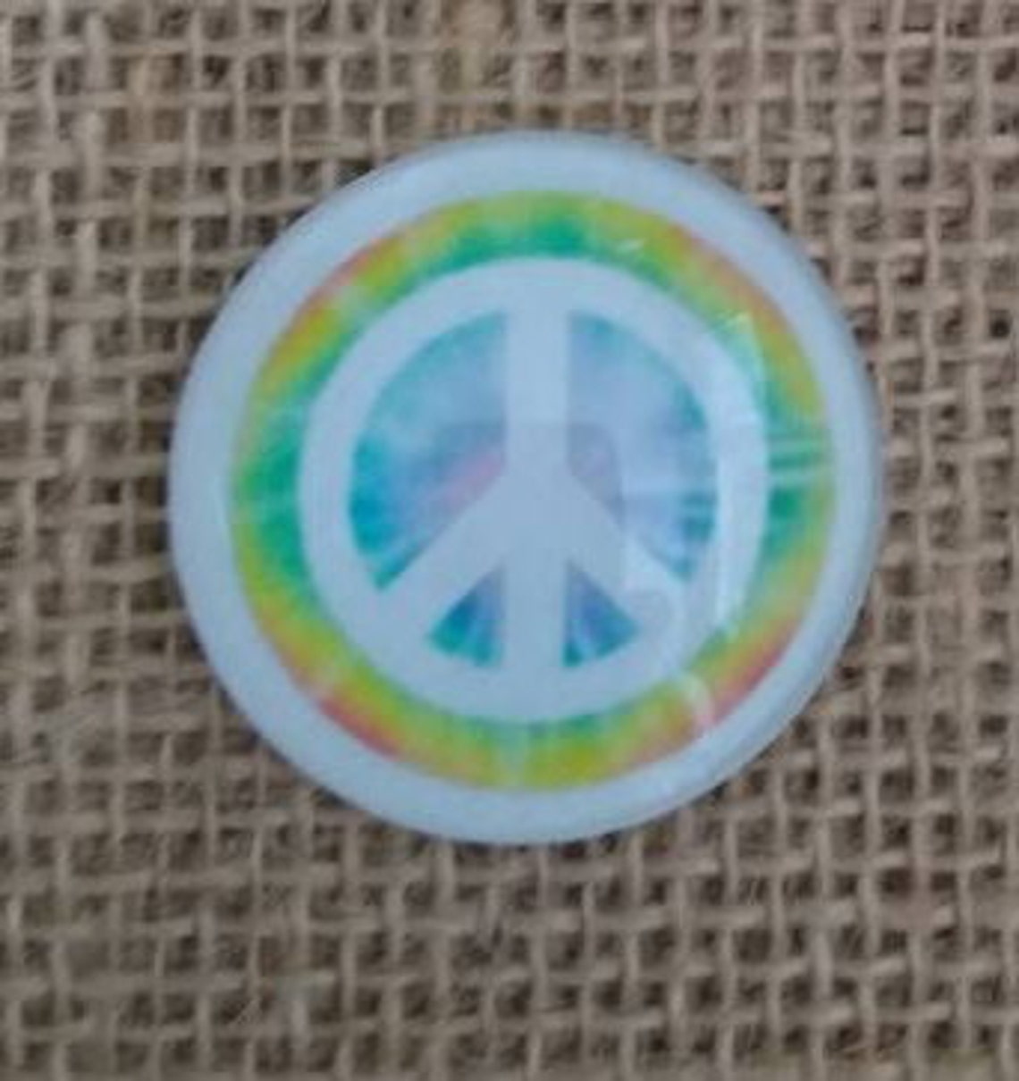 Hippie Magnets Peace Sign Magnets Tie Dye Magnets Love | Etsy