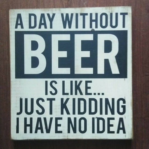 Beer Sign - Etsy