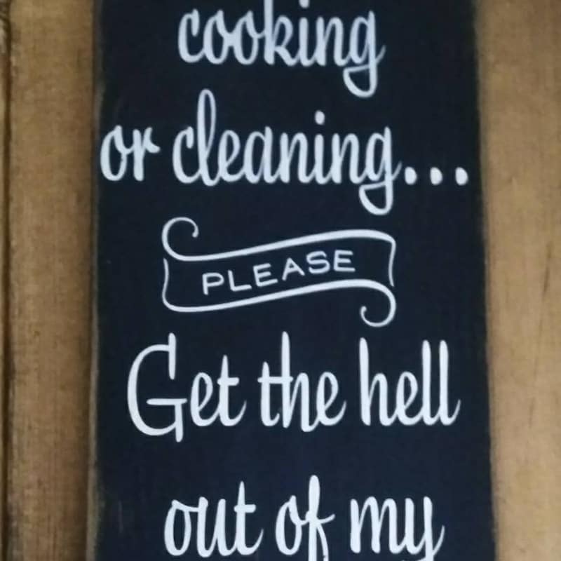 Clean Kitchen Sign - Etsy