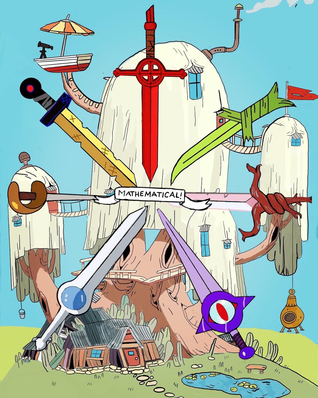 Adventure Time Print - Etsy