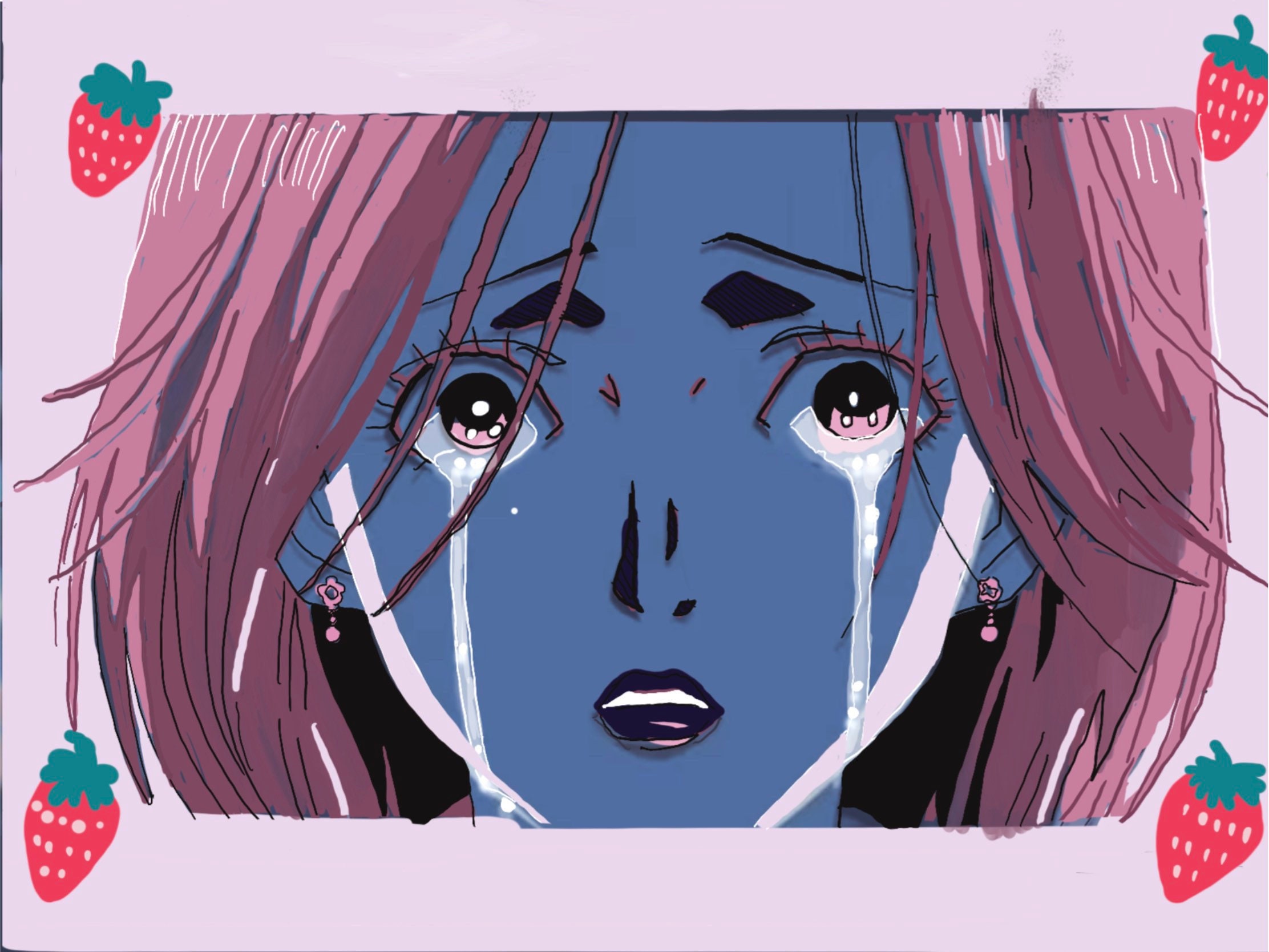 Crying Anime Girl Tumblr