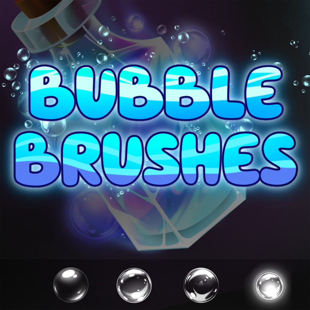 Procreate Brush Set - Bubbles - Etsy