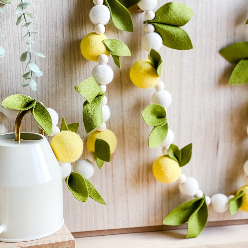 Lemon Garland - Etsy