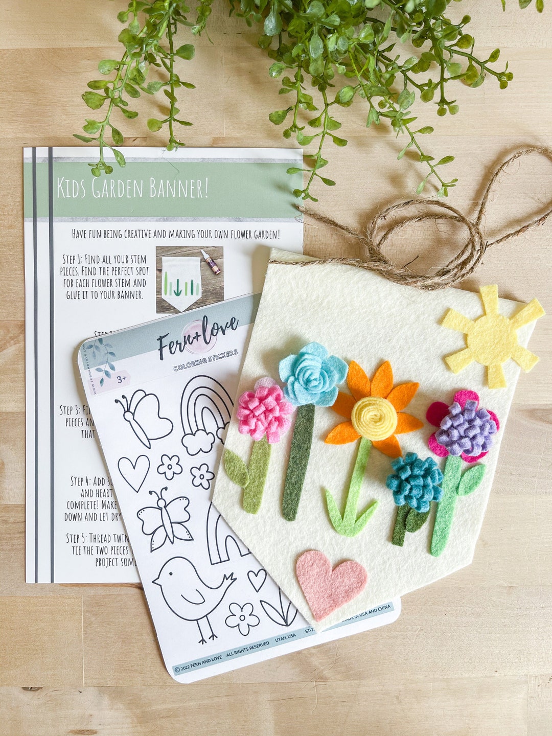 Kids Activity | Craft Kit: Made by Fern+love | Make It Yourself Kit ...