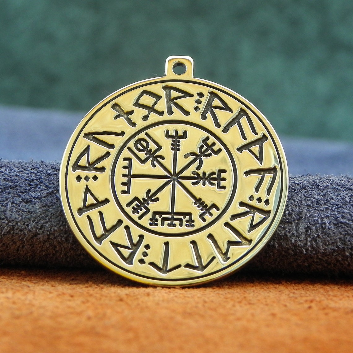 Runic Circle inscription The runes will point the | Etsy