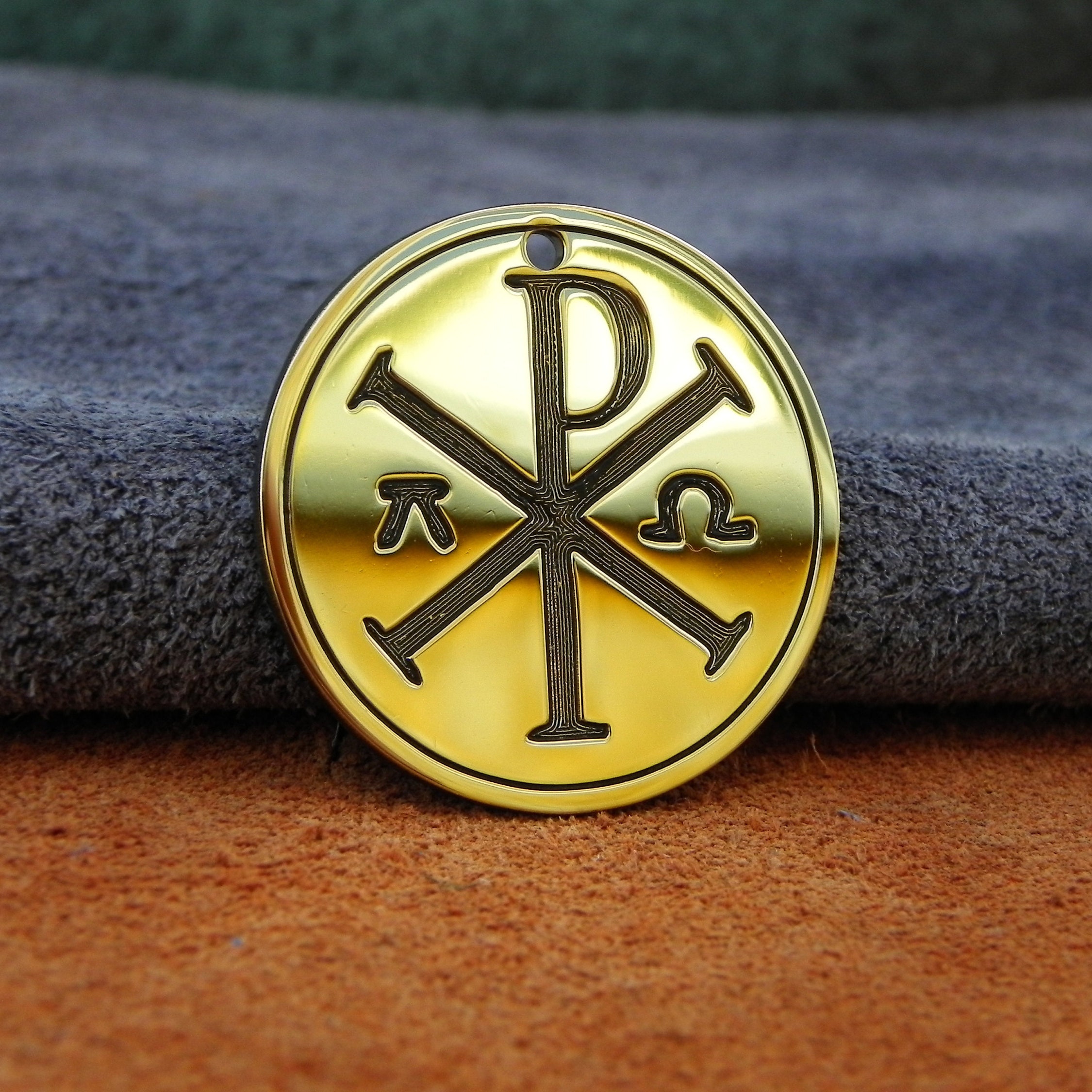 Chi Rho and Constantine cross Alpha and omega Christian | Etsy