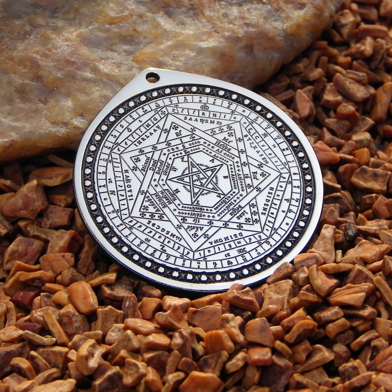 The Seal of the True God the Sigil of Ameth Sigillium Dei | Etsy