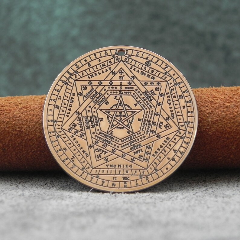 The Seal of the True God The Sigil of Ameth Sigillium Dei | Etsy