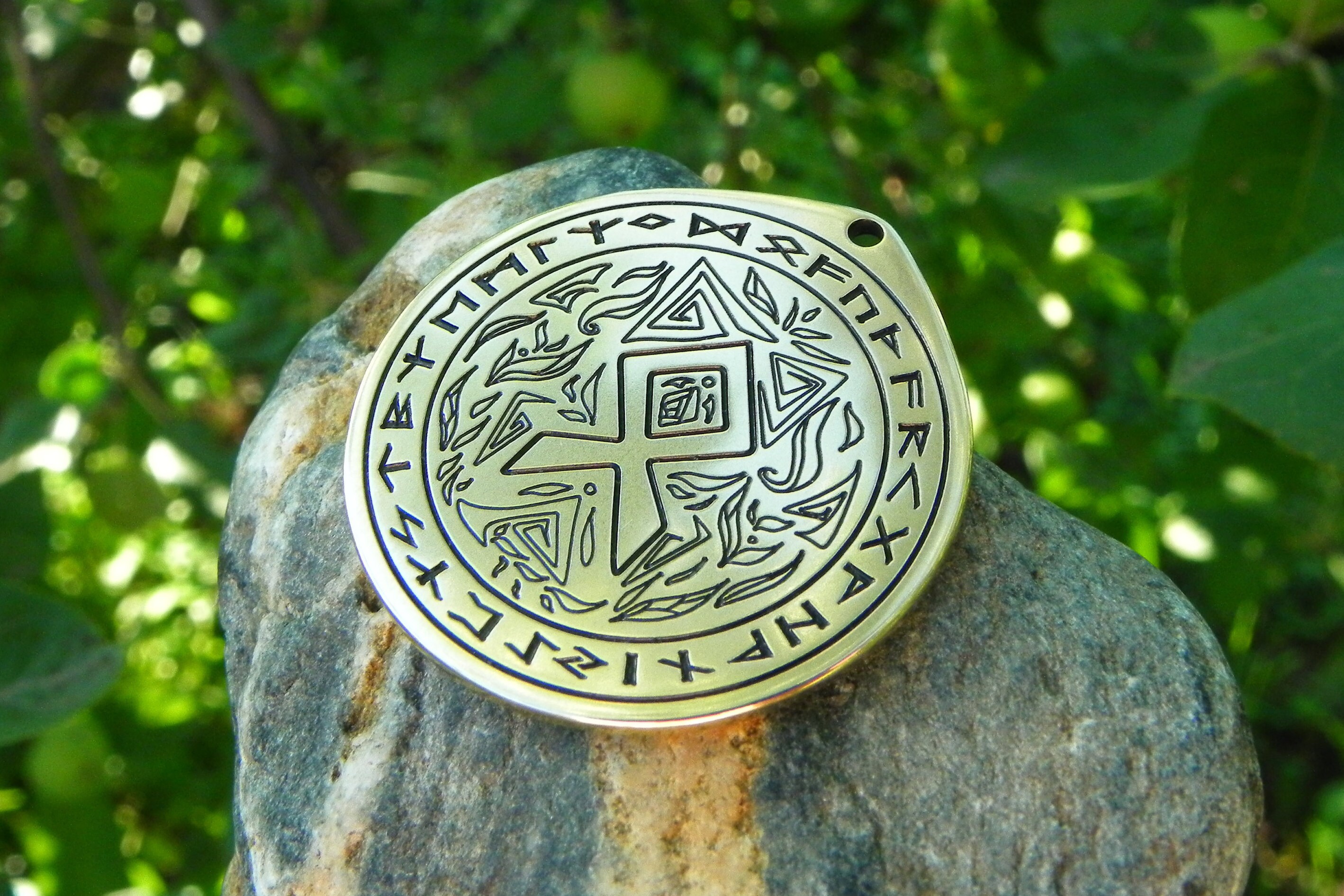 Othila runa cerchio amulet.Othila rune simbol proprietà | Etsy