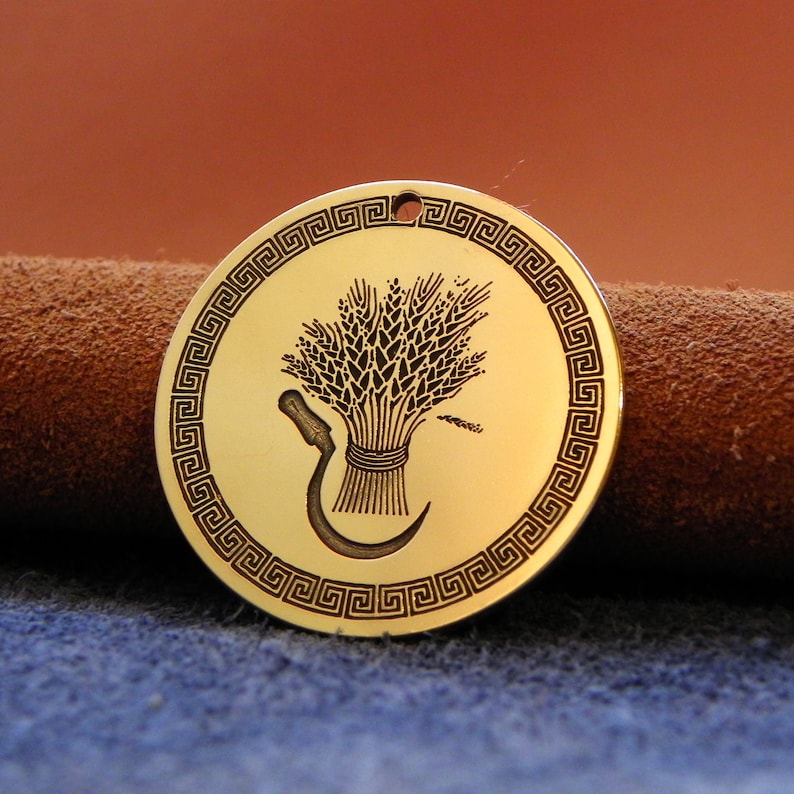 Symbols of the Goddess Demeter. Goddess of agriculture | Etsy