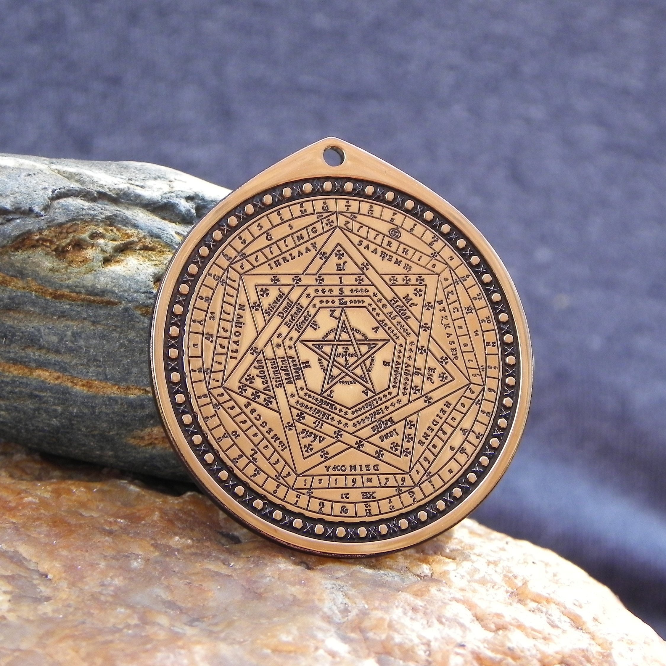 The Seal of the True God the Sigil of Ameth Sigillium Dei | Etsy