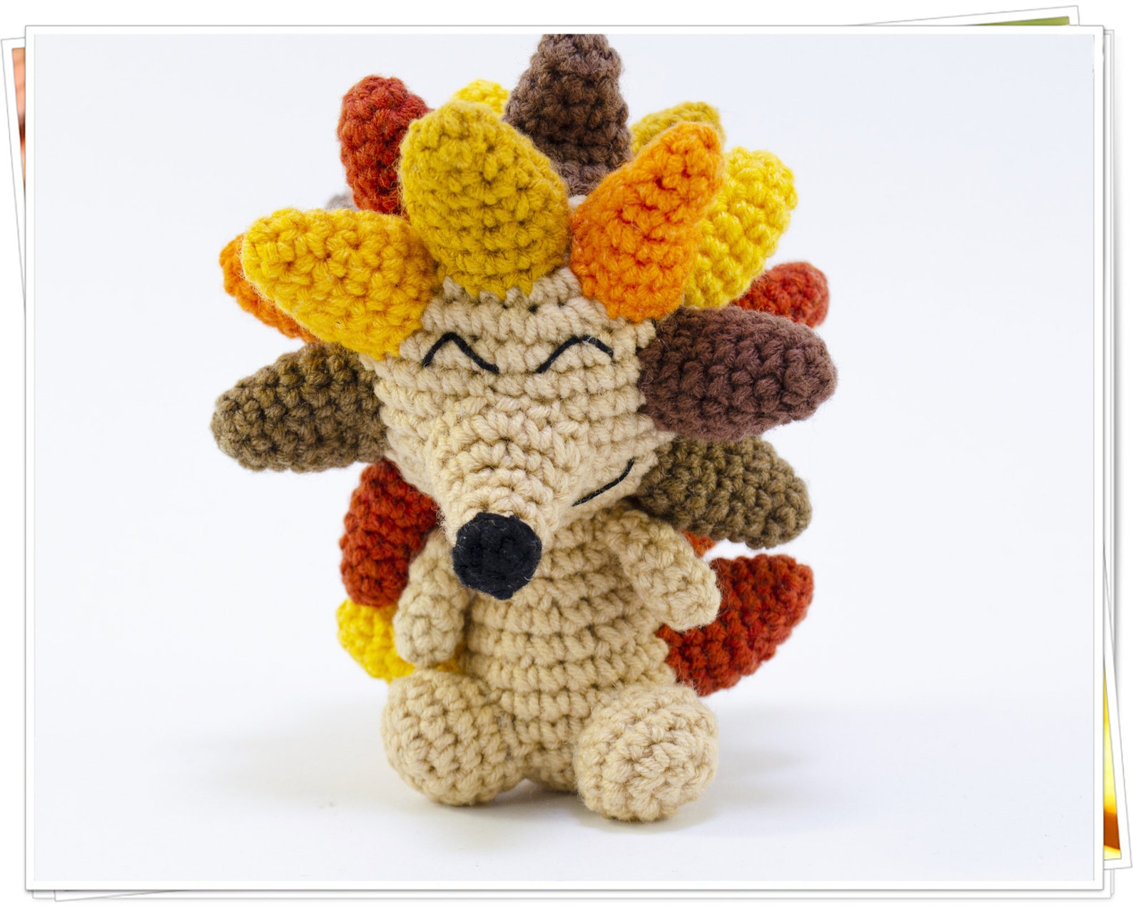 Crochet Hedgehog PDF Pattern/amigurumi Cute Hedgehog Tutorial/crochet ...