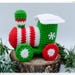 Crochet Christmas Train PDF Pattern/amigurumi Christmas Train Crochet ...