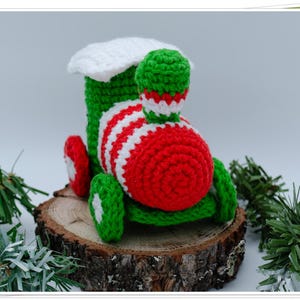 Crochet Christmas Train PDF Pattern/amigurumi Christmas Train Crochet ...