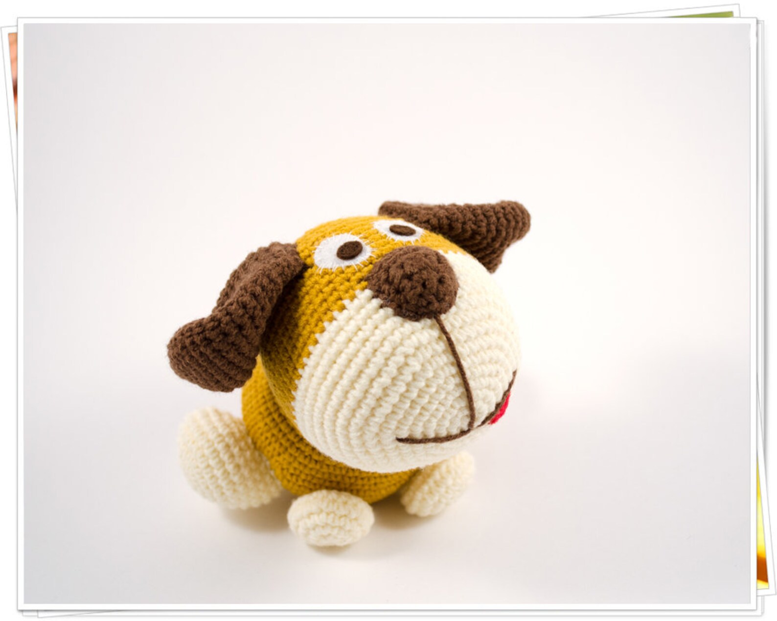 Amigurumi Brown Dog Pattern, Crochet Brown Puppy PDF, DIY Dog Tutorial ...