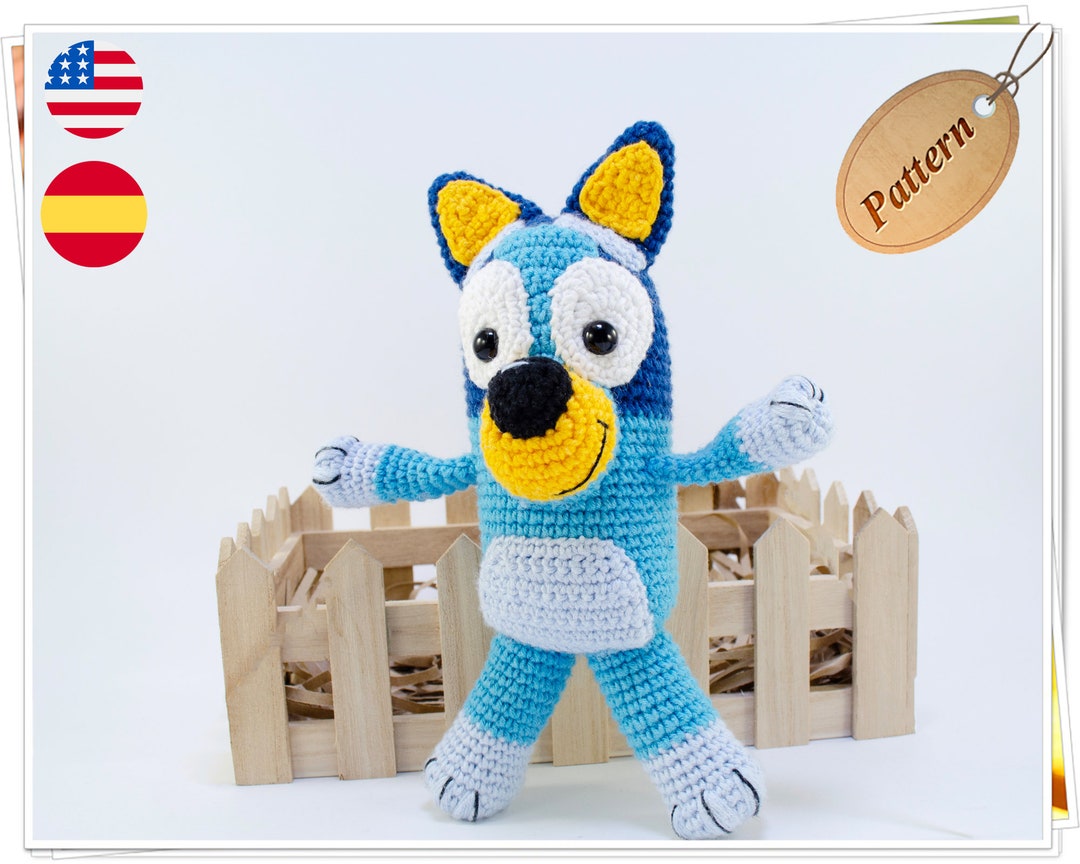 Crochet Blue Heeler Puppy Pattern/amigurumi Heeler Dog PDF Pattern ...