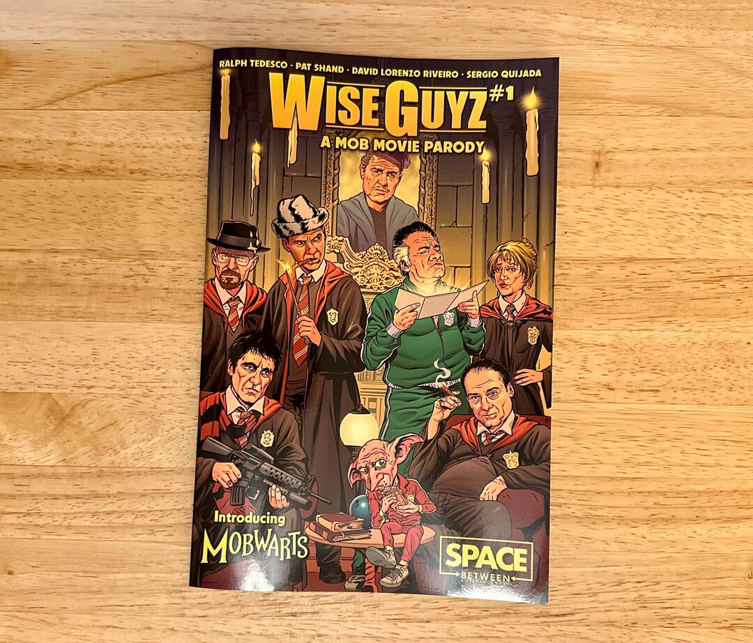 Wise Guyz #1 - Mafia Movie Parody Comic: Sopranos, Goodfellas, Breaking Bad, Harry Potter SPOOF ...