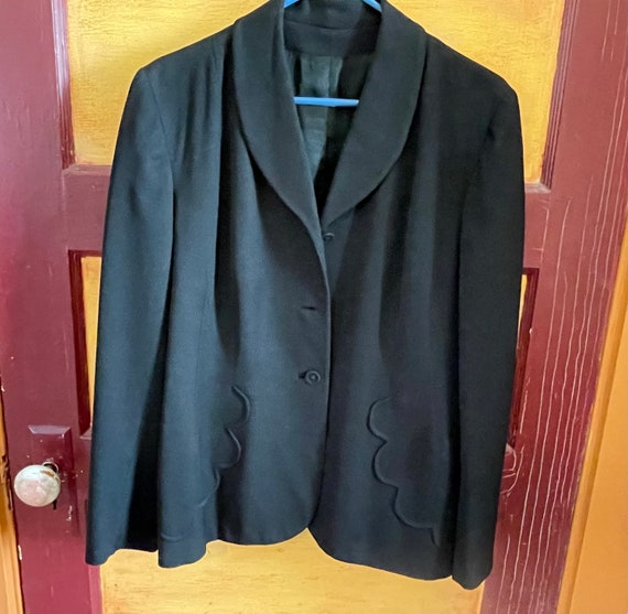 Vintage, Fitted, Classy 1950's Joselli Blazer--wool g… - Gem