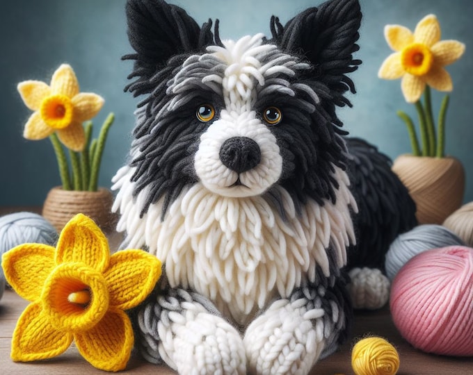 Merle Border Collie Birthday Greeting Card - Etsy UK