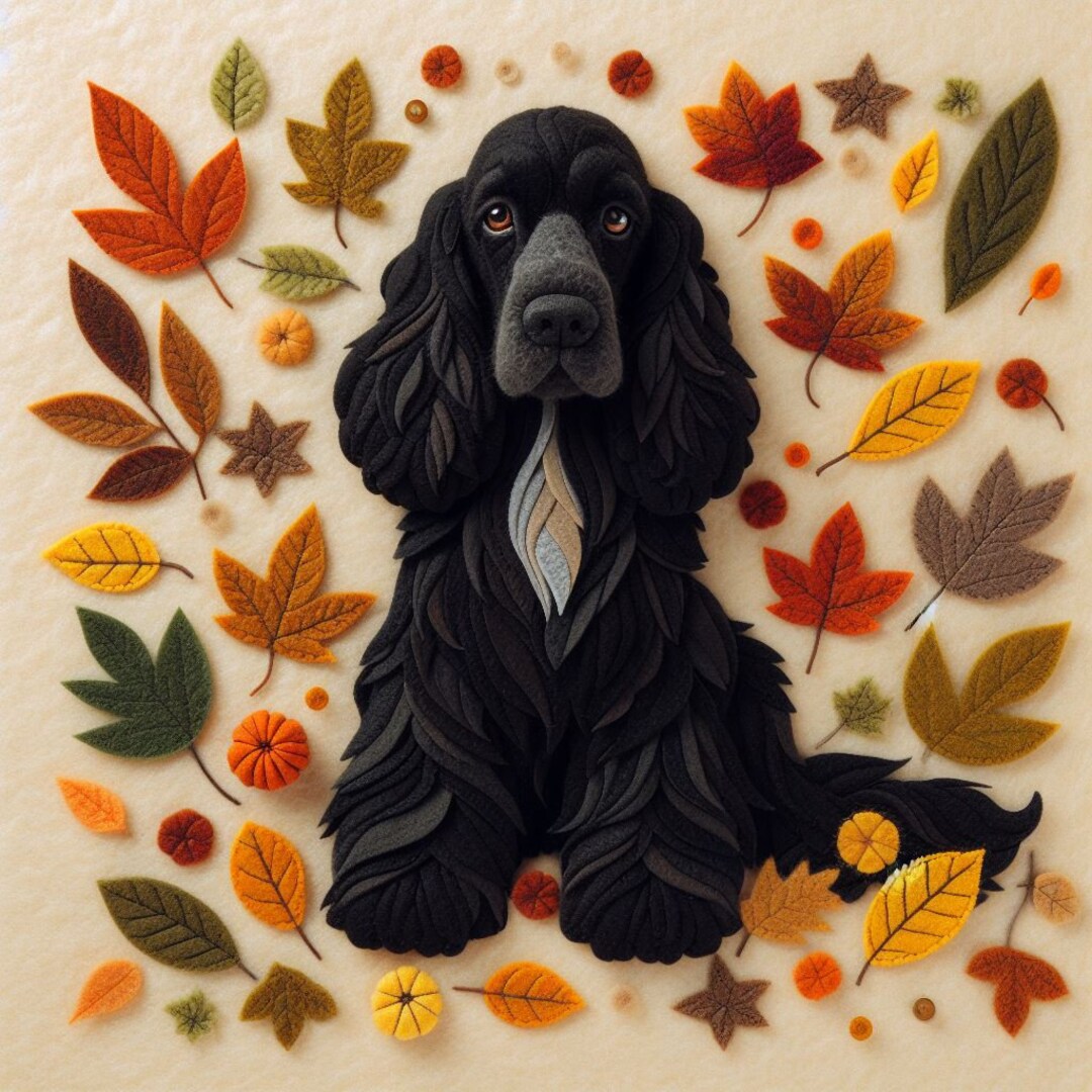 Black Cocker Spaniel Greeting Birthday Card - Etsy