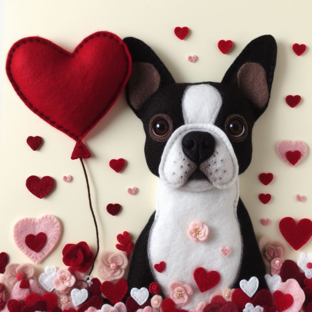 Boston Terrier Greeting Birthday Card - Etsy