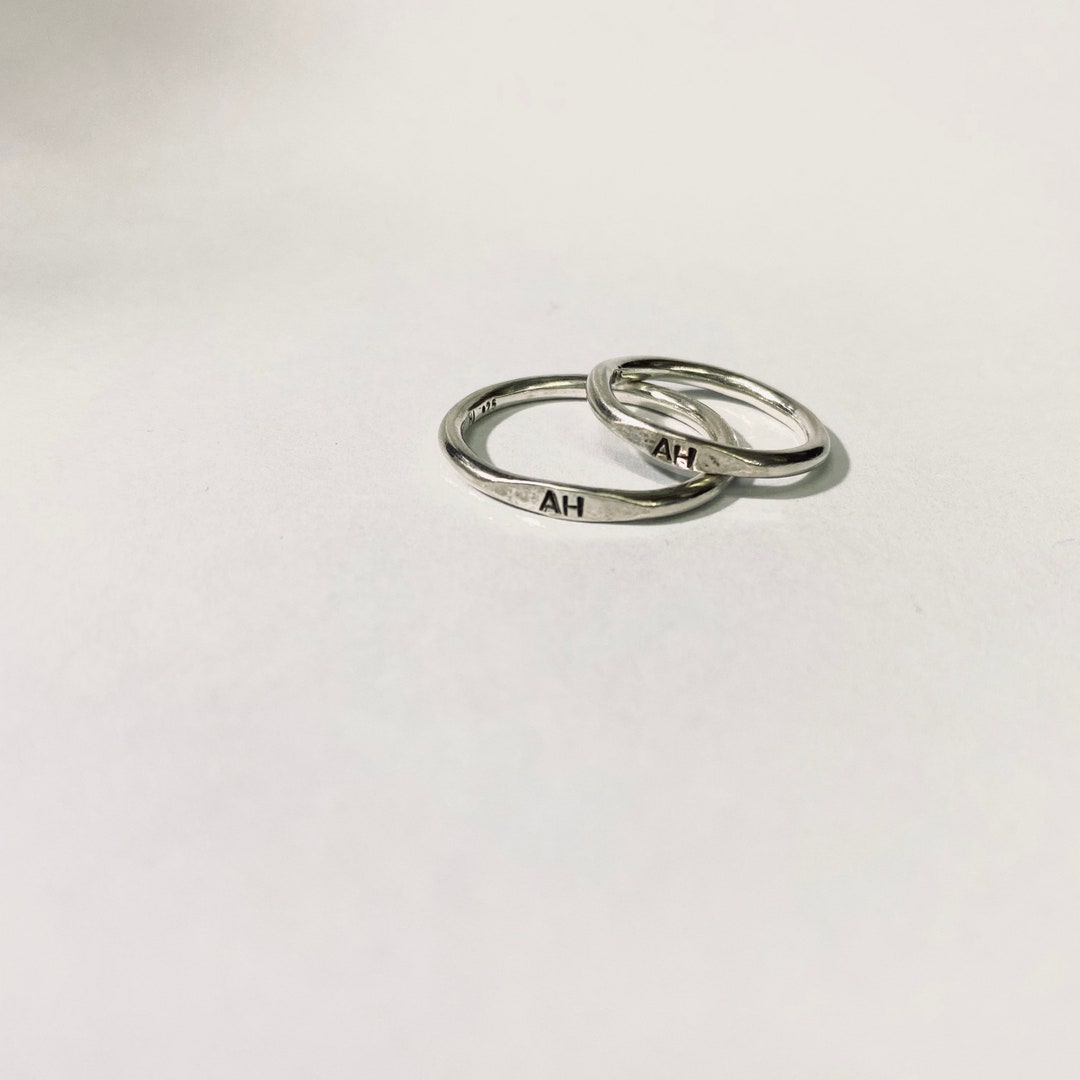 Sterling Silver Ring Engraving Custom 2mm 925 Engraving Custom - Etsy