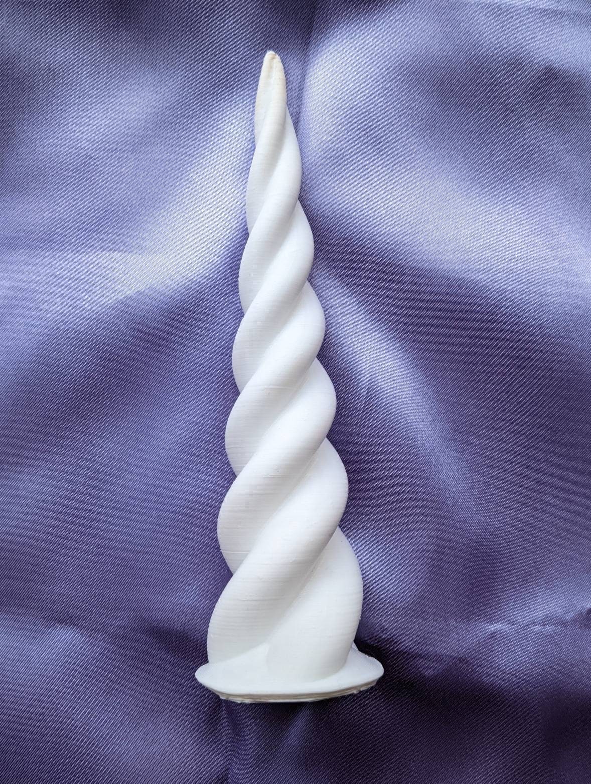 3D Printed Unicorn Horn - Etsy