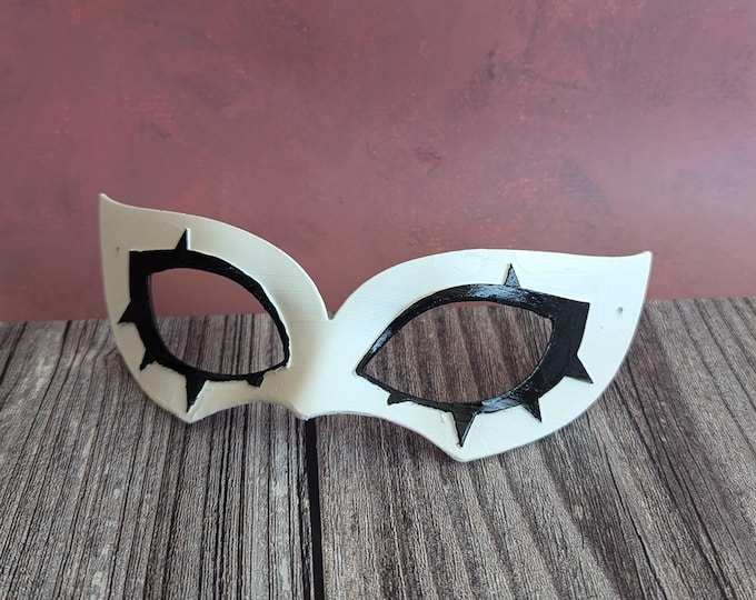 Persona 5 Phantom Thief Masks Red Epoxy Acrylic Pins - Etsy