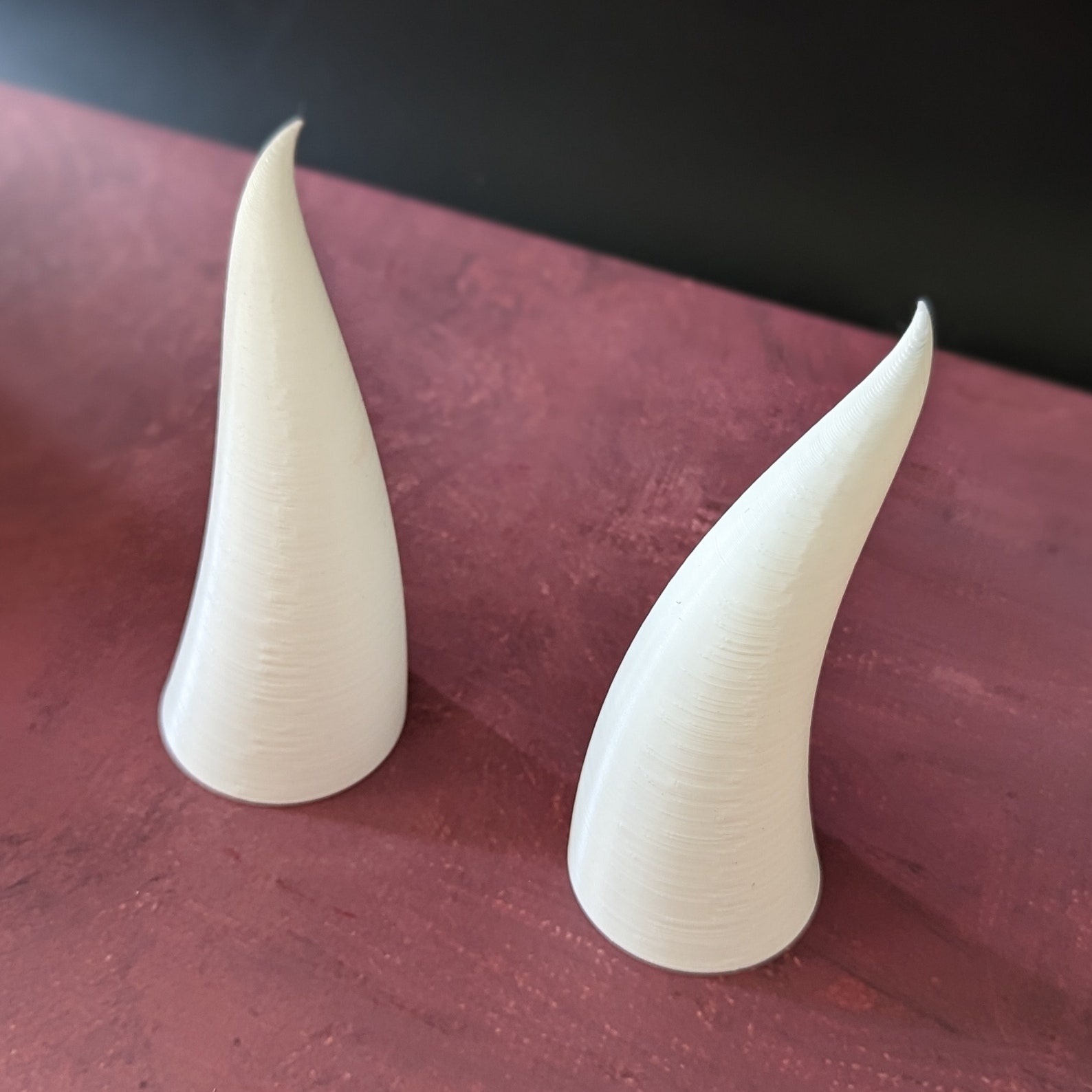 3D Printed Horns Demon Horns / Power Horns - Etsy