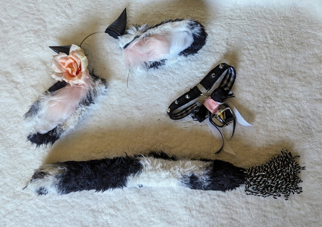 Kawaii Cow Rave Set - Etsy