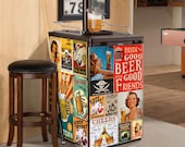 MINI Fridge Decal Beer Beer Fridge Wrap Bar Fridge Decal Rv - Etsy