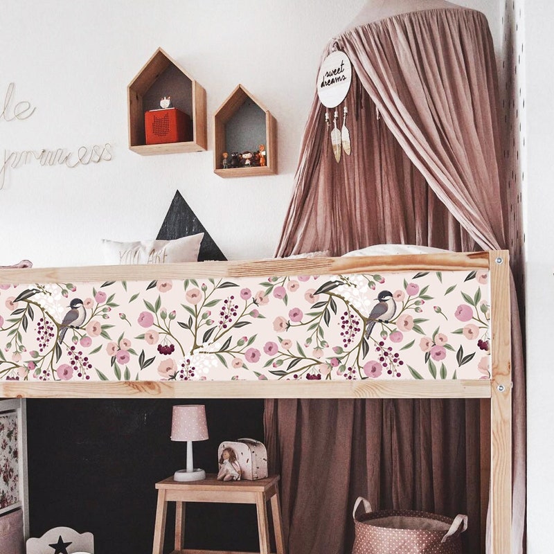 Flower Decals Kura Bed - Etsy UK