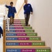 Math Stair Decal, Stair Decals School, Math Facts Multiplication, Stair ...