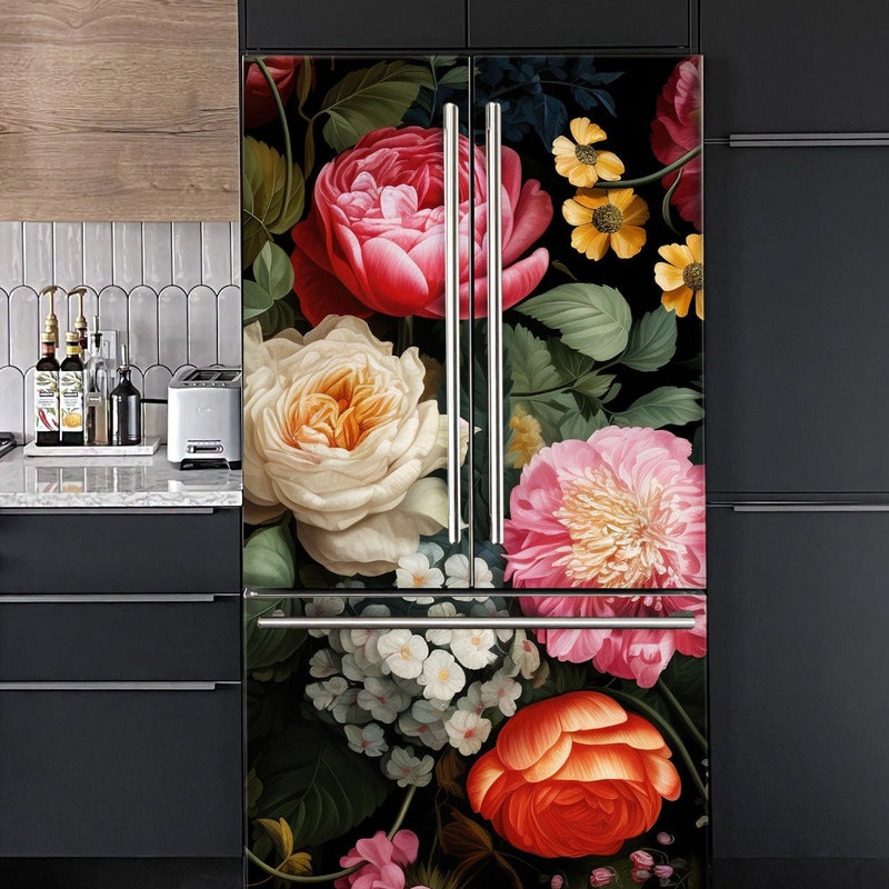 Floral Fridge Wrap - Etsy