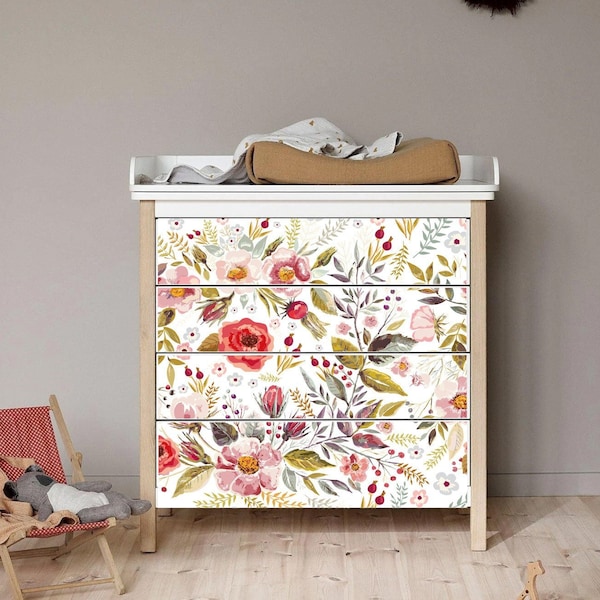 Malm Dresser Decal - Etsy