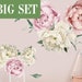 Large Peony Wall Decal Large Peonies Wall Decals Peony - Etsy