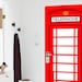 Phone Booth Wrap, Vinyl Door Wrap, Phone Booth Mural, Door Mural, Front ...
