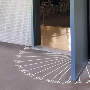 Math Decals for Kids, Protractor Floor Decal, Floor Decals for ...