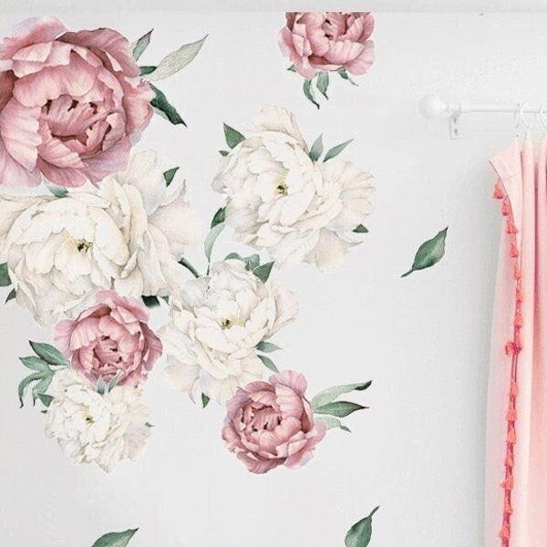 Peonies Stickers - Etsy