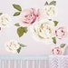 Rose Decals for Wall Roses Flower Wall Decal Rose Wall | Etsy
