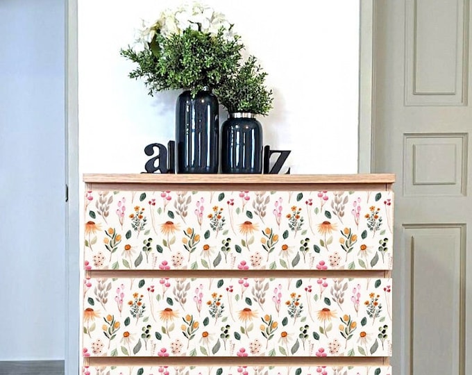 Ikea Malm Dresser Overlay, Wooden Decorating Overlays, Ikea Malm ...