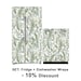 Fridge Wrap Vintage Botanical Fern, Refrigerator Wrap Vinyl Side by ...
