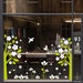 Spring Window Decals, Blossom Tree Flowers Shop Retail Window Display ...